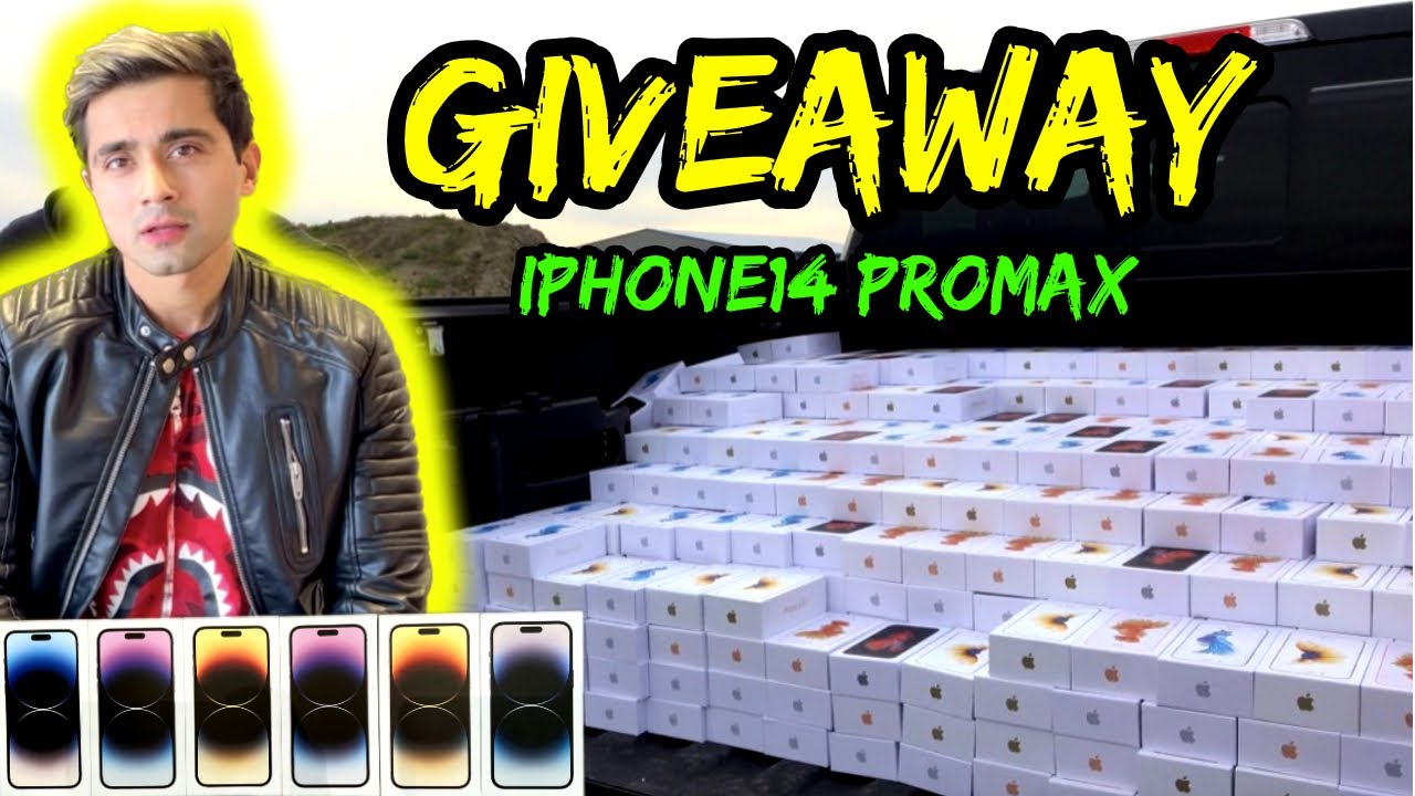WIN FREE 20x iPHONE 14 PROMAX, S23 ULTRA, $5000(5LAKH) MACBOOK GIVEAWAY ...