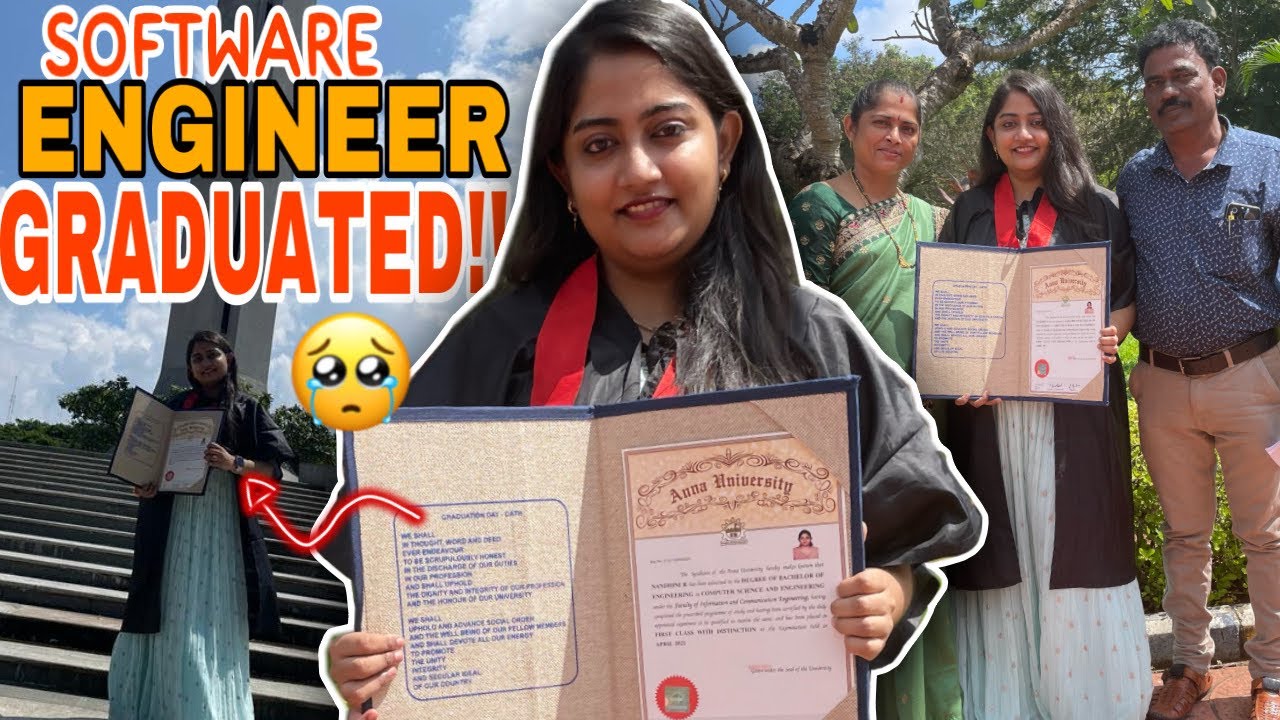 My GRADUATION DAY!!🥹*Emotional* - Most awaited moment of my LIFE - YouTube