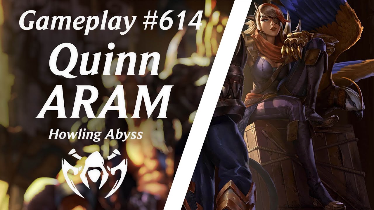 LOL Gameplay - Quinn ARAM - Taylor Swift ft. Blonde Joseph - YouTube