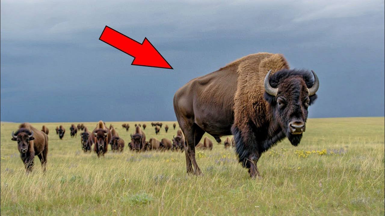 Bison Leads His Herd to Safety — The Miracle That Follows Will Shock ...