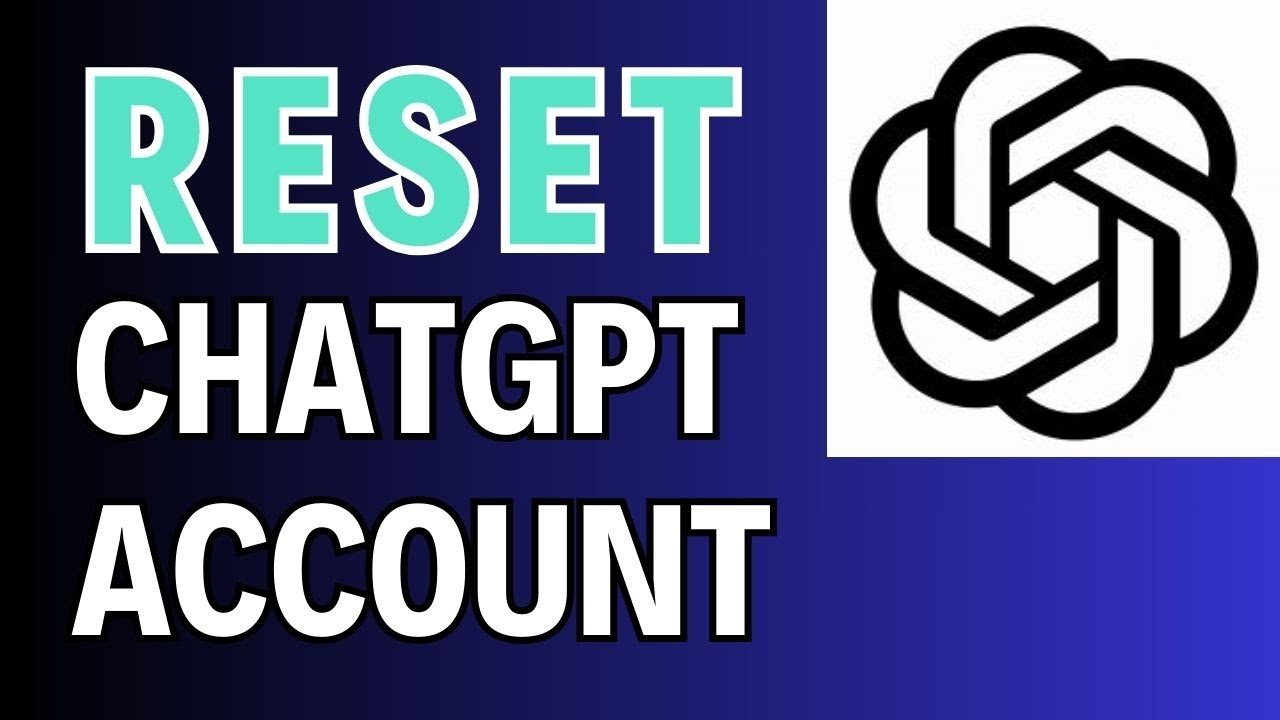 How to Reset/ Change Account in ChatGPT 2024? - YouTube