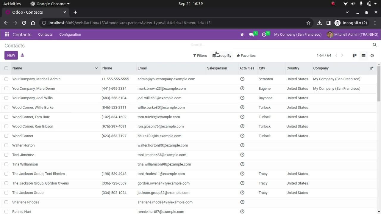 [Odoo 16] Introduction 3 - Filters and Search By - YouTube