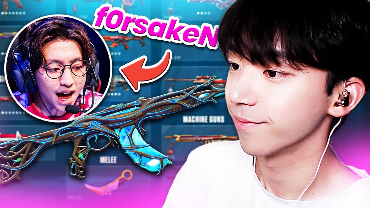 Using PRX f0rsakeN's Skins To Rank Up - YouTube