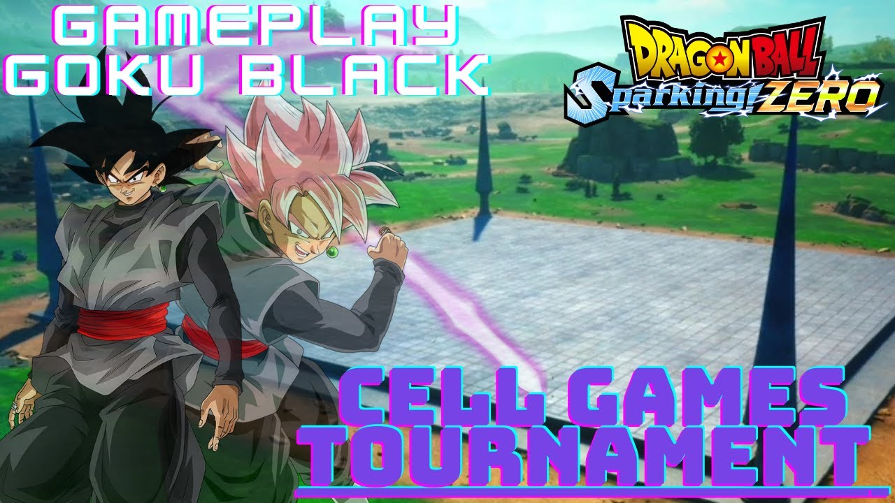 (dragon ball sparking zero)-(World tournament)-(Cell Games) Goku Black ...