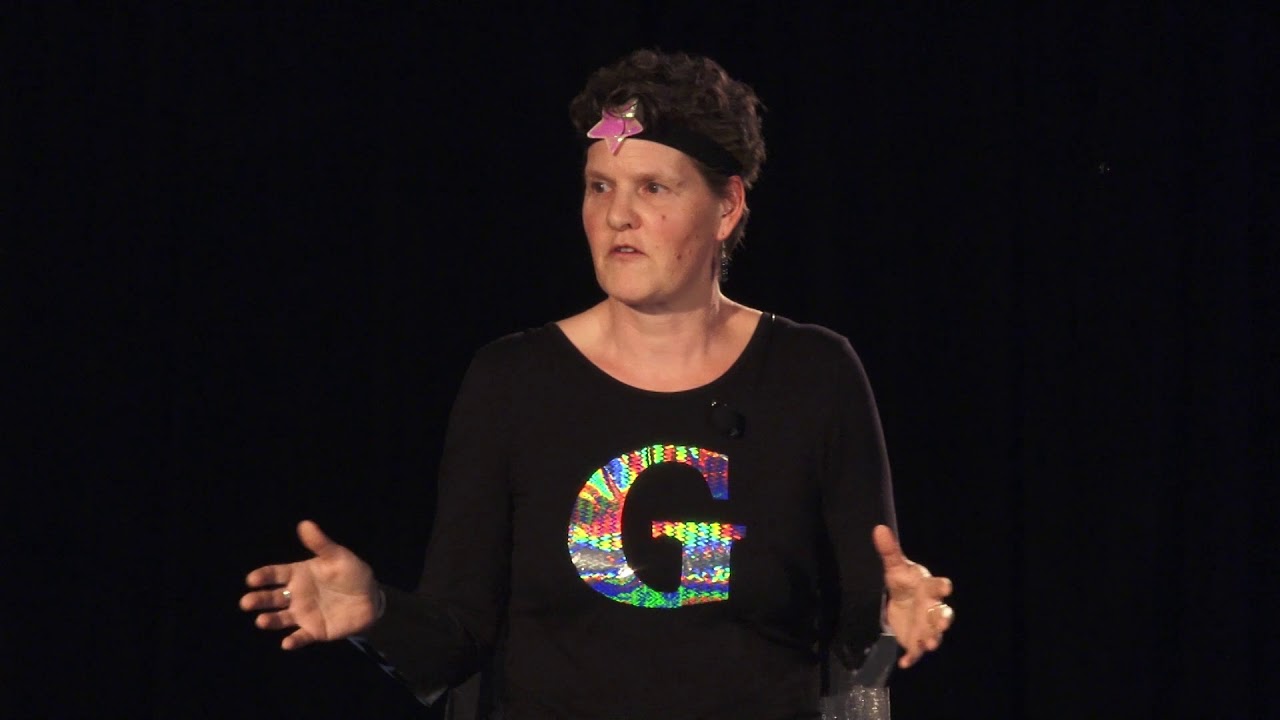 Prof Rachel Burton as Gut Woman - Waite in the Spotlight 2017 - YouTube