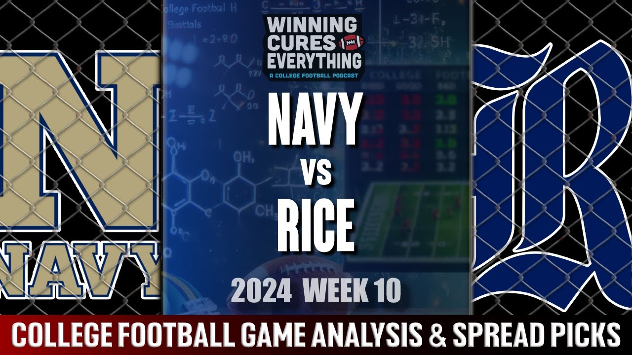 Navy vs Rice Picks & Prediction Against the Spread 2024 College ...