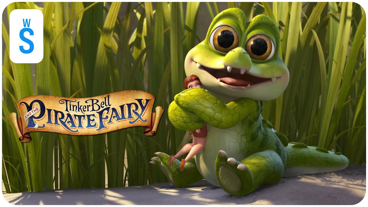 Tinker Bell the Pirate Fairy (2014) | Scene: A baby crocodile - YouTube