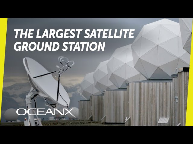 Inside The Svalbard Satellite Station Arctic Space KONGSBERG