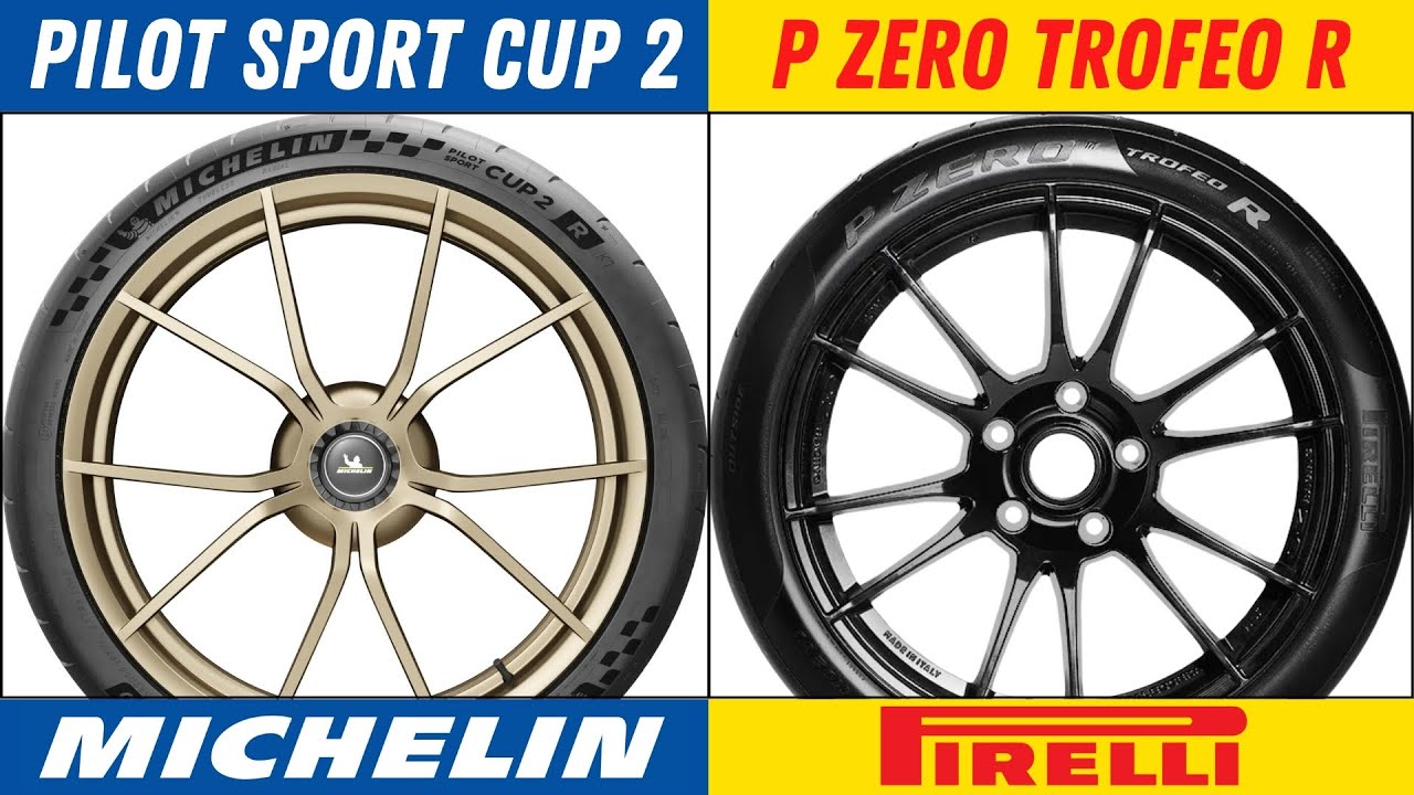 Michelin Pilot Sport Cup 2 vs Pirelli P Zero Trofeo R – ULTIMATE TRACK ...