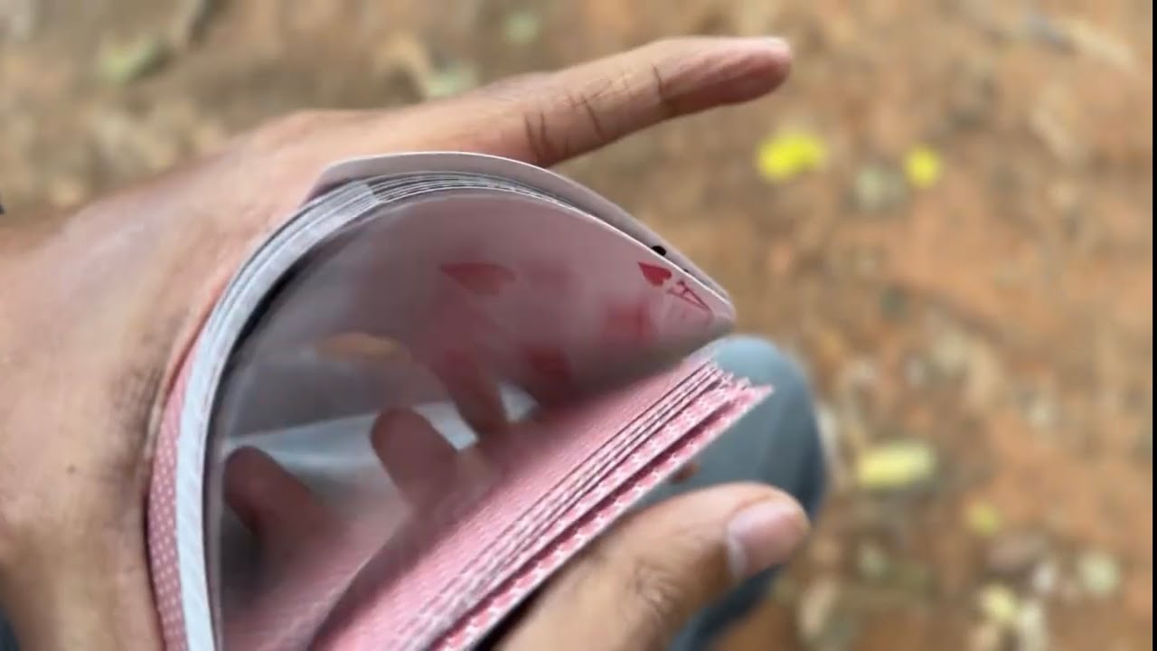 Faro shuffle Tutorial in Telugu | Playing Cards Shuffling - YouTube