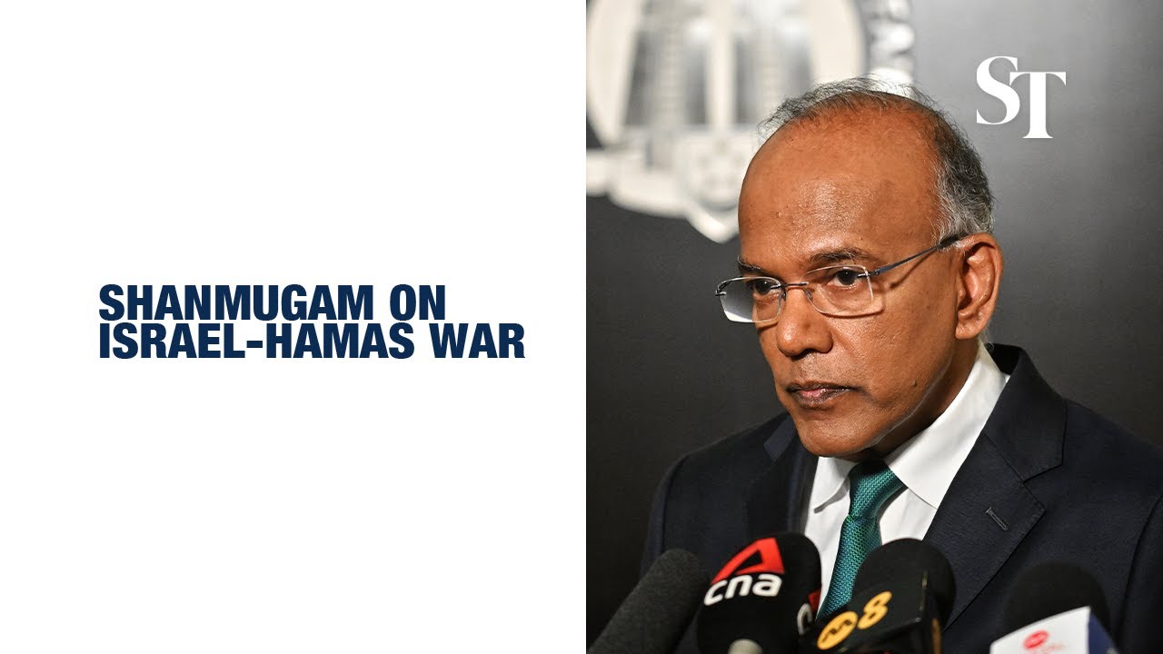 Israel-Hamas war: Singapore must never let external events affect ...