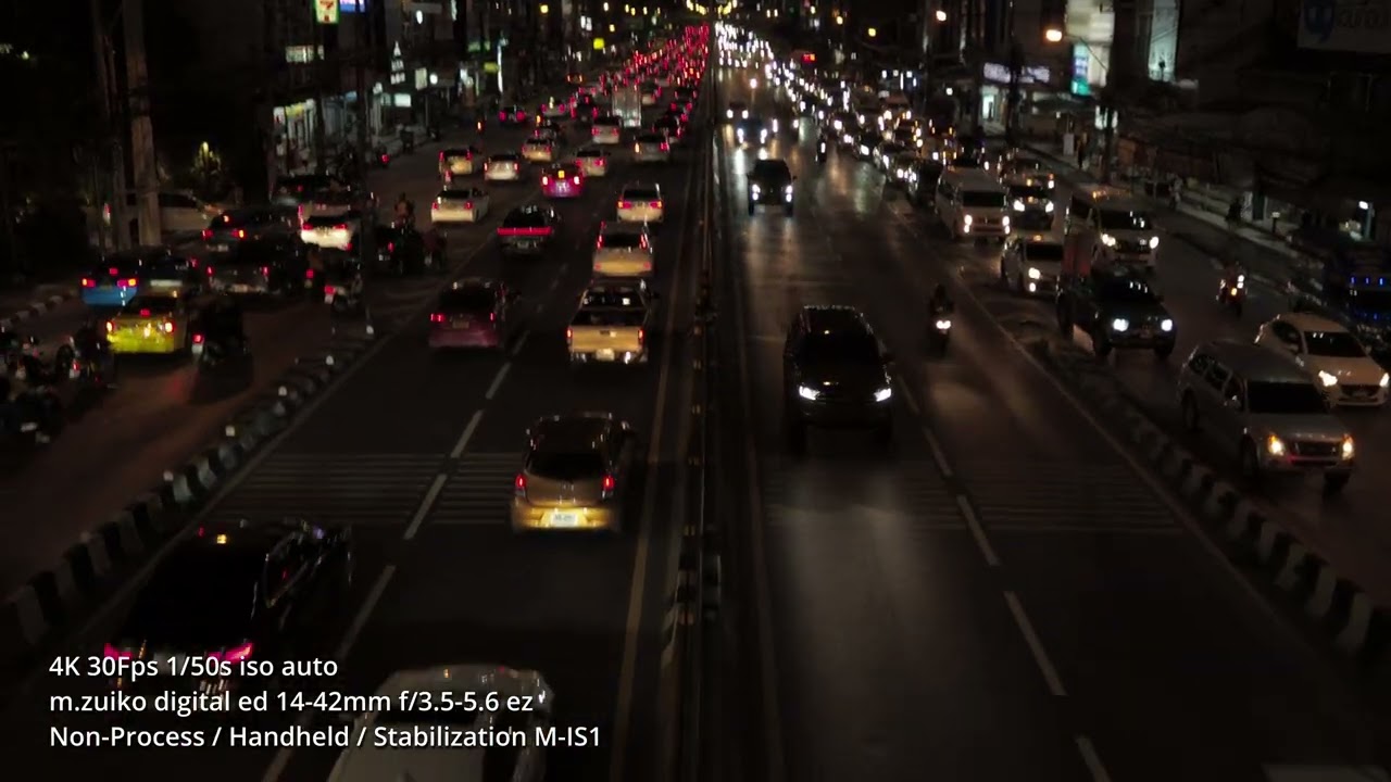2023 Olympus OMD-EM10 Mark III low light 4k video test