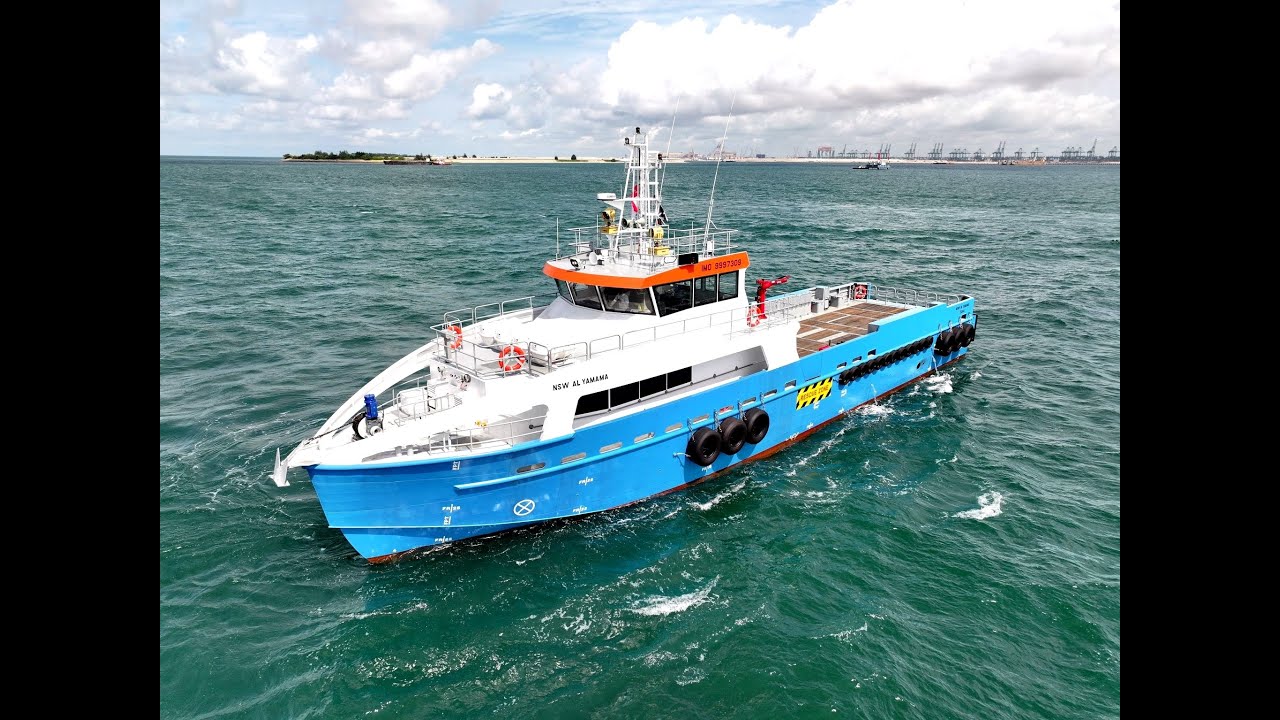 33m WHM Crew Boat Lita Ocean - YouTube