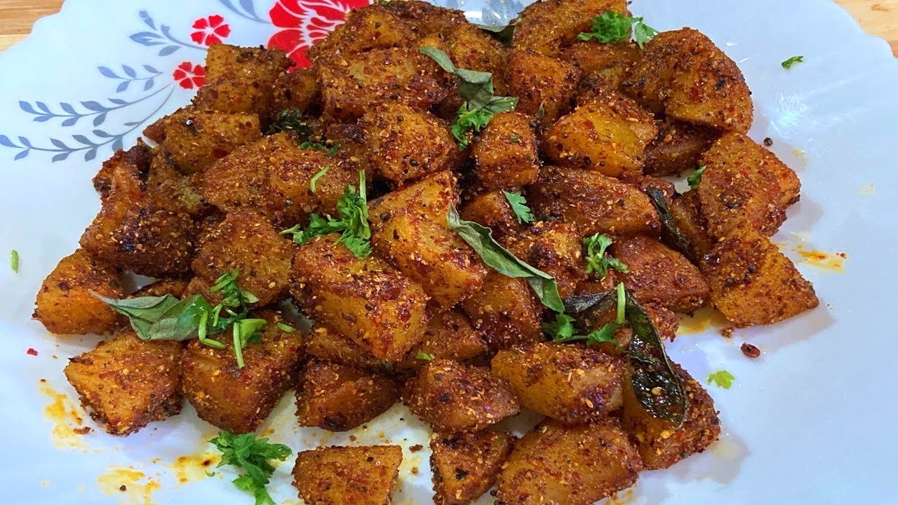 உருளைக்கிழங்கு வறுவல் செய்வது எப்படி | Potato Fry In Tamil | Potato Fry ...