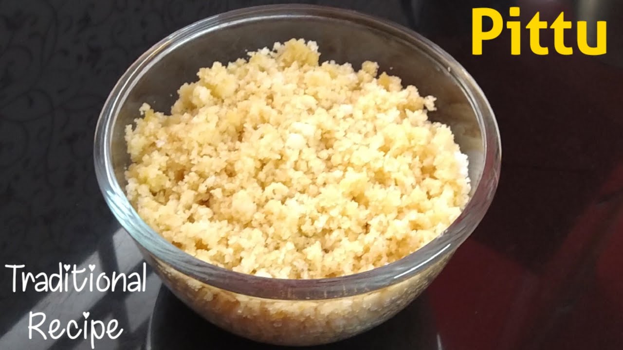 Pittu Recipe Without Pittu Maker | Rice Rava Pittu | Pittu Recipe ...