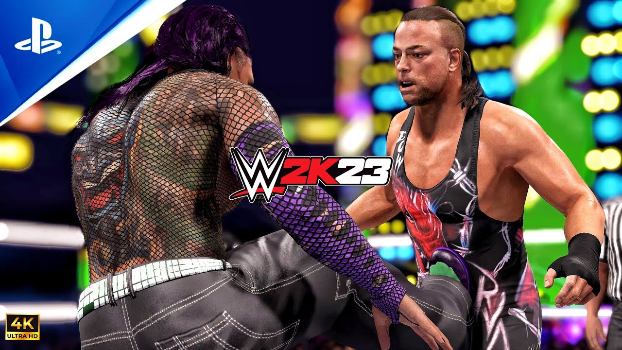 WWE 2K23 Jeff Hardy VS RVD | 4K HDR HARDCORE MATCH 🔥 | PS5 - YouTube