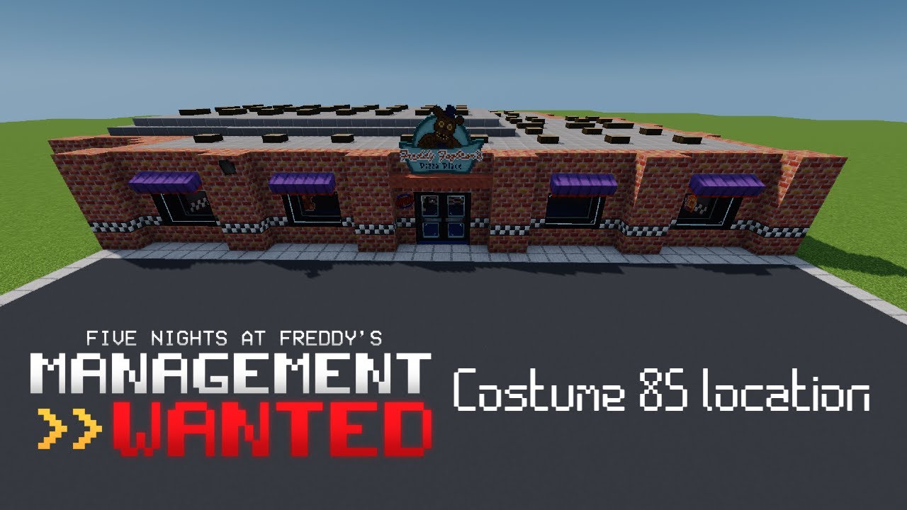 FNAF 1985 costume location - YouTube