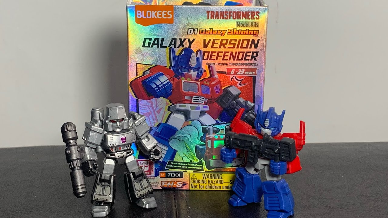TRANSFORMERS BLOKEES DEFENDERS WAVE ONE REVIEW - YouTube