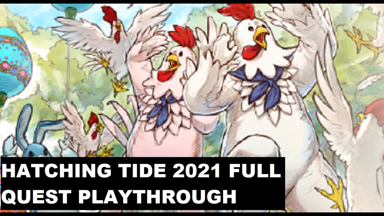FFXIV Hatching Tide 2021 Event playthrough and rewards. :D - YouTube