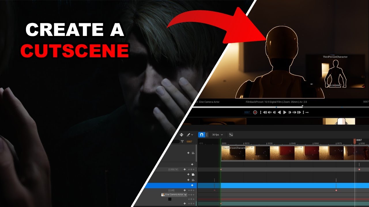 Cinematic Cutscene - Character Animations - YouTube