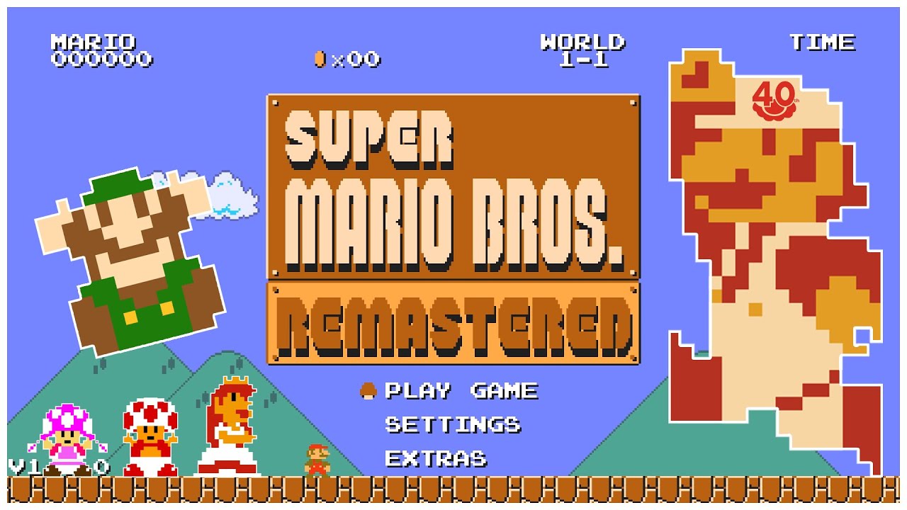 Super Mario Bros. Remastered (GOTY 2025) | Celebrating SMB 40th ...