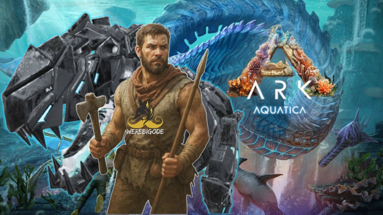 ARK: AQUATICA | CONHECENDO O TERRITÓRIO PROFUNDO | DOMEI UM REX TEK TOP ...