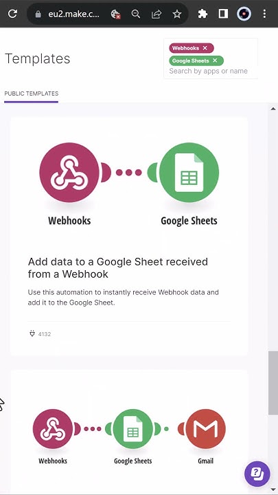 Use make.com webhooks to connect Flowise to Google Sheets - YouTube