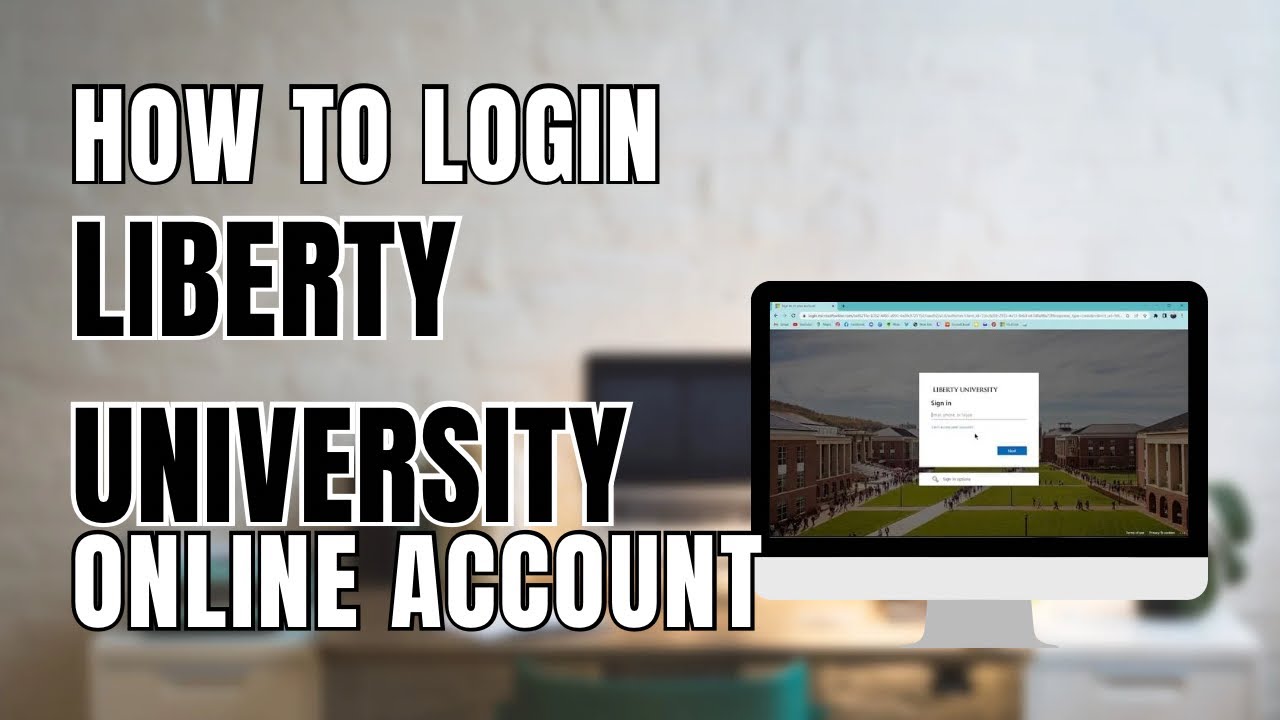 How to Login to Liberty University Online Account - YouTube