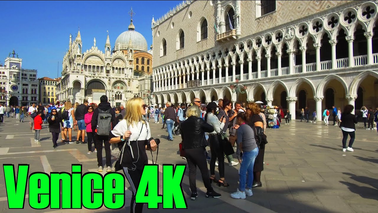 Venice Italy. Walking tour [4K] - YouTube
