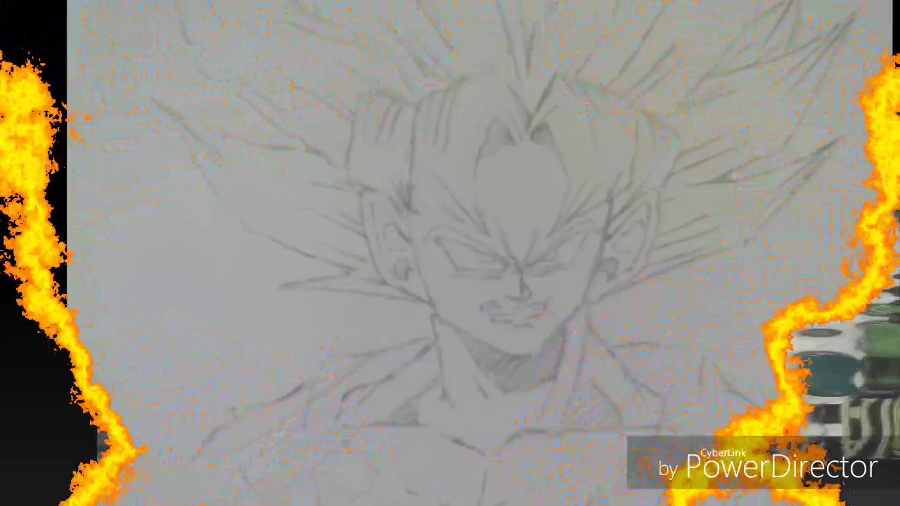 DRAWING GOKU TELLING PEOPLE HOW BOSS GEEKDOM 101\FORNEVERWORLD WHYT ...