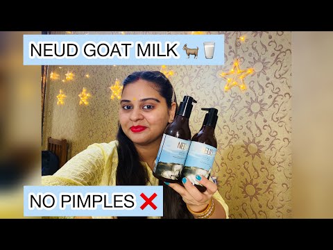NEUD GOAT MILK LOTION & FACE WASH | NO PIMPLES | SMOOTH SKIN | VIMPY SINGH