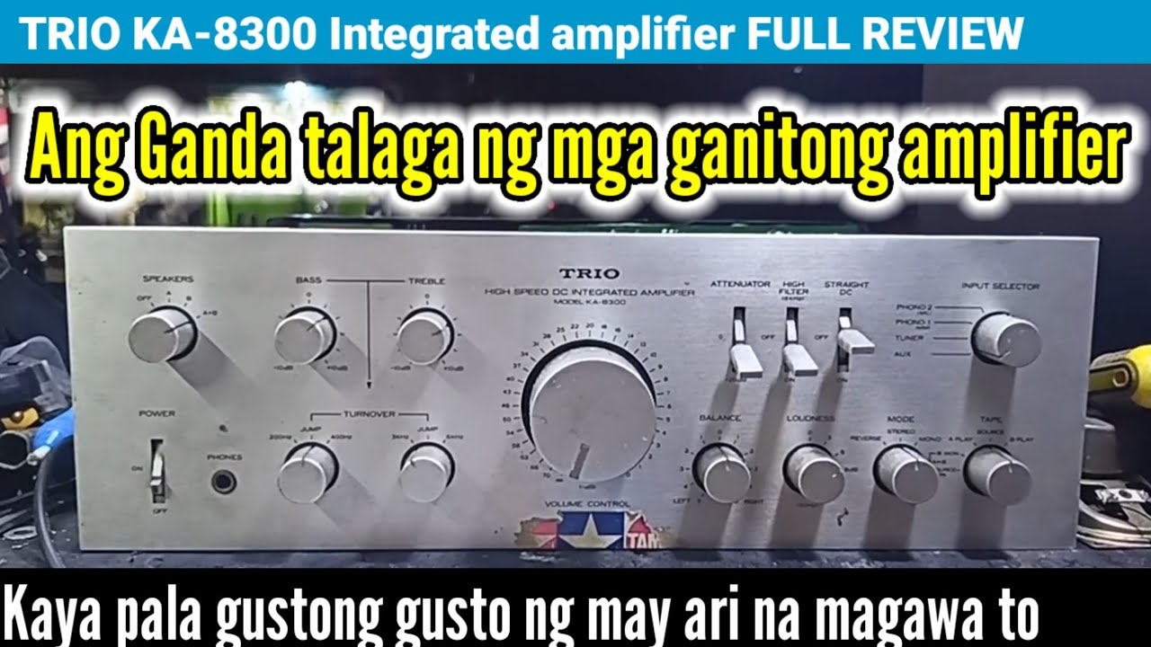 TRIO HIGH SPEED DC INTEGRATED AMPLIFIER‼️Full review and whats inside ...