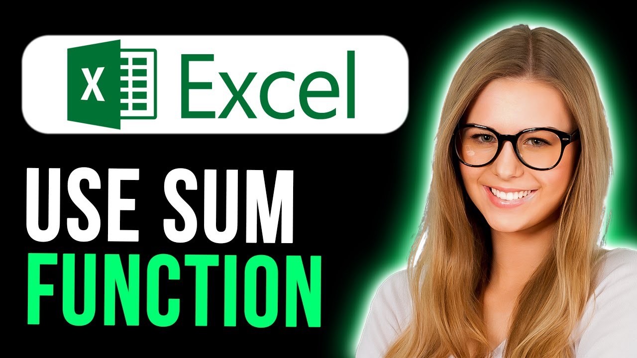 How To Use Sum Function In Excel (Full Guide) - YouTube