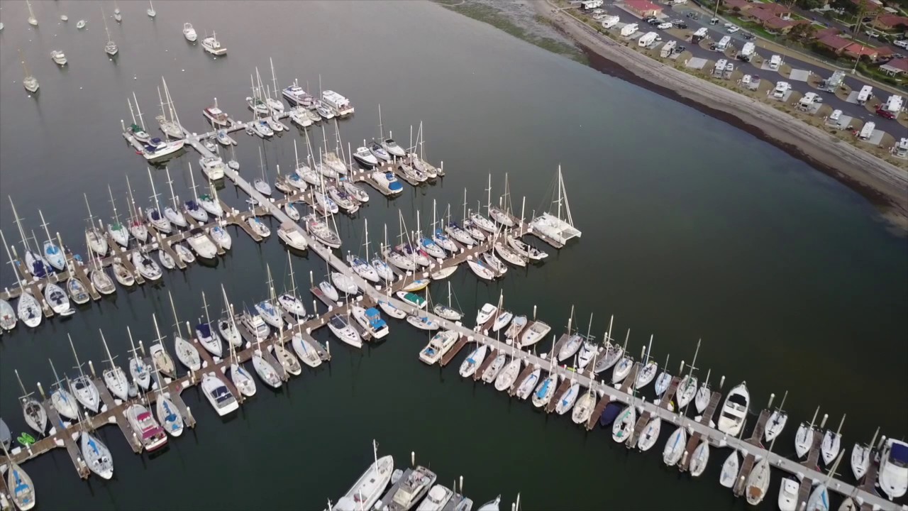 Fiddlers Cove Marina - DJI Mavic - YouTube