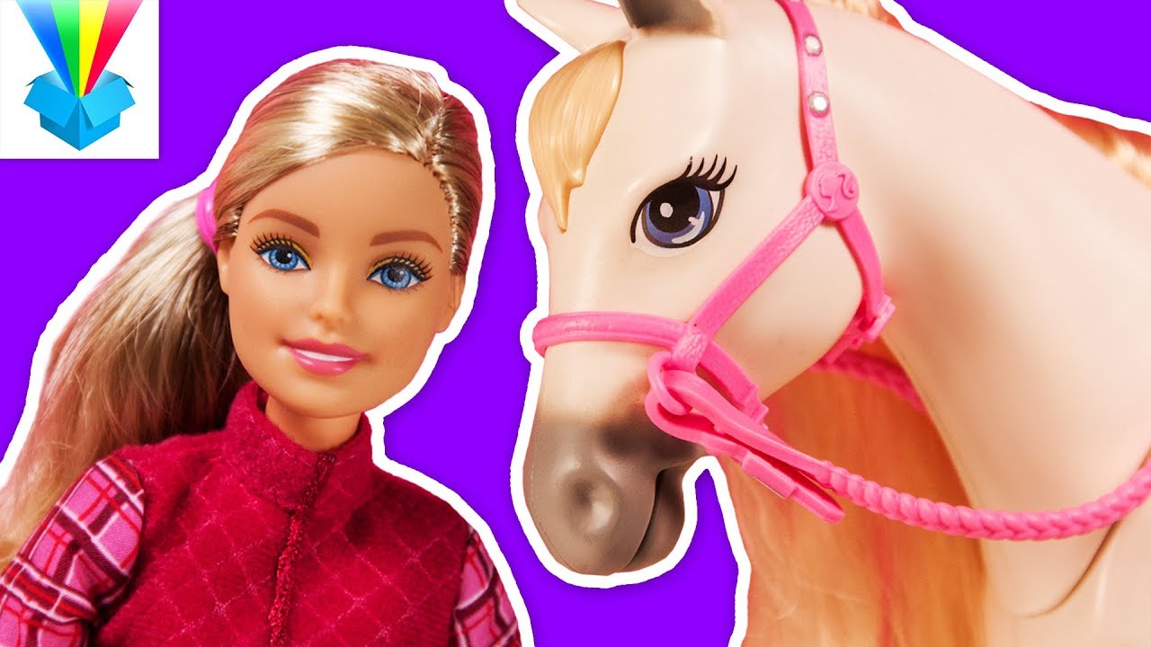 Kicsomi - ⭐Mimi⭐: 🎁 Barbie Dream Horse 🐴😍 - YouTube