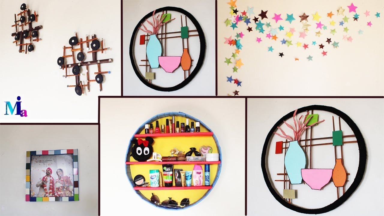 Super Easy! DIY Room decor /west mathi best /6+ Art Hack You will ...
