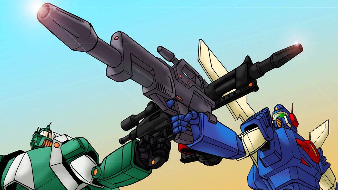 Combat Mecha Xabungle - Blue flash (segment I) Extended - YouTube
