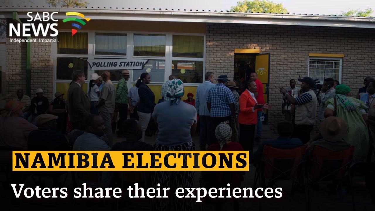 Namibia Elections | Voters share their experiences - YouTube