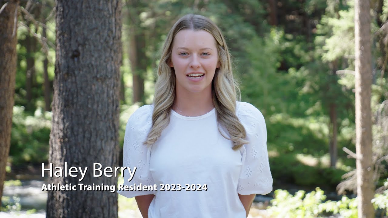 Athletic Training Resident Haley Berry - YouTube