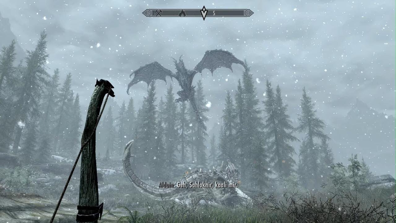 Elder Scrolls 5 Skyrim Anniversary Edition PS5 - Fighting Sahloknir ...