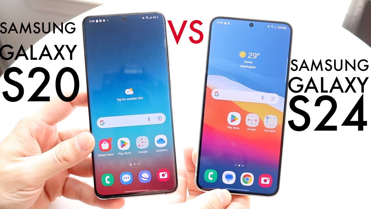 Samsung Galaxy S24 Vs Samsung Galaxy S20 Quick Comparison Youtube