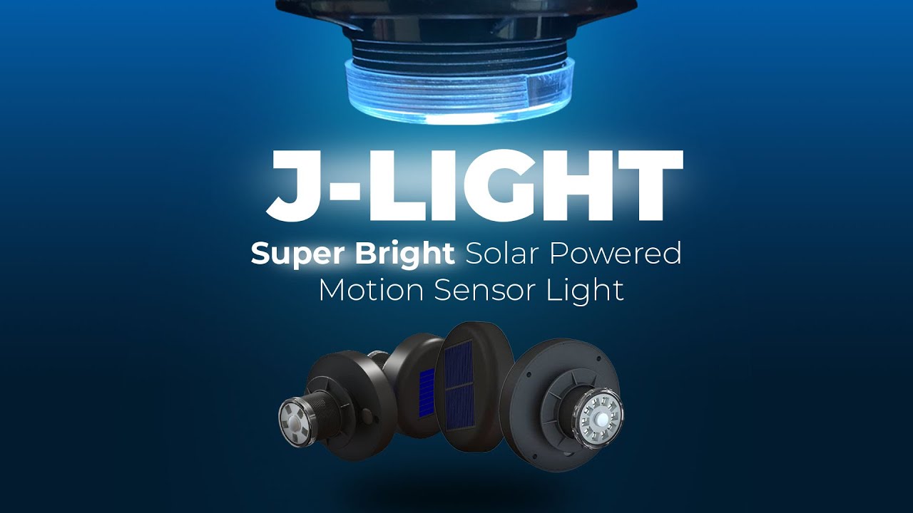 J-Light Solar Powered Motion Sensor Light | J&J Portable Sanitation ...