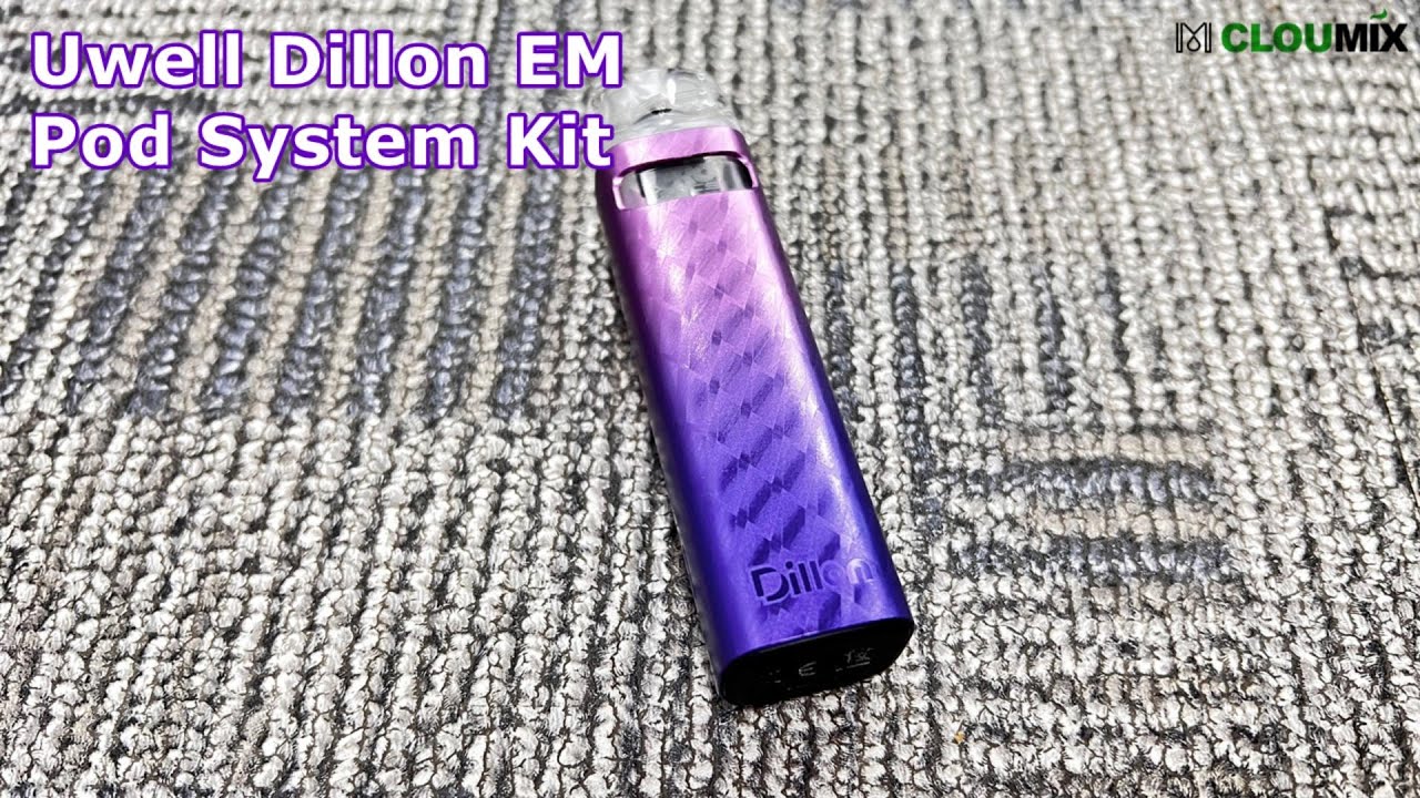 Uwell Dillon EM Pod System Kit Unboxing - YouTube