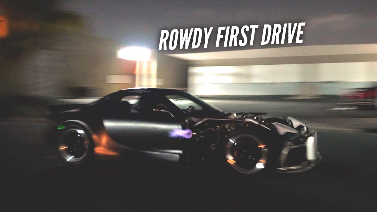 The AWD 4 Rotor RX-7 test drive is faster than it’s ever been. We are ...
