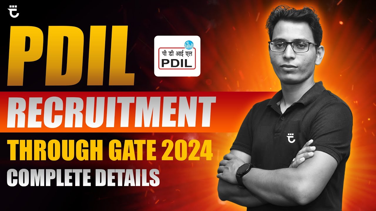 PDIL Recruitment 2024 | GATE 2024 | Sumit Prajapati - YouTube