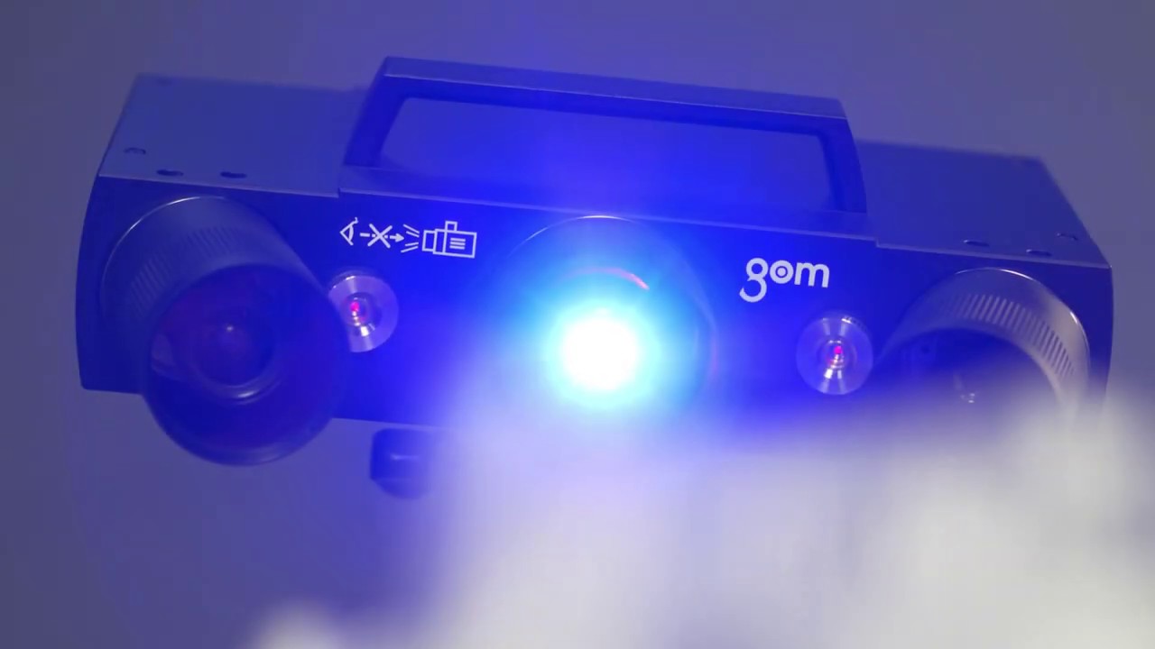 ATOS Q - Accurate 3D Scanner - YouTube