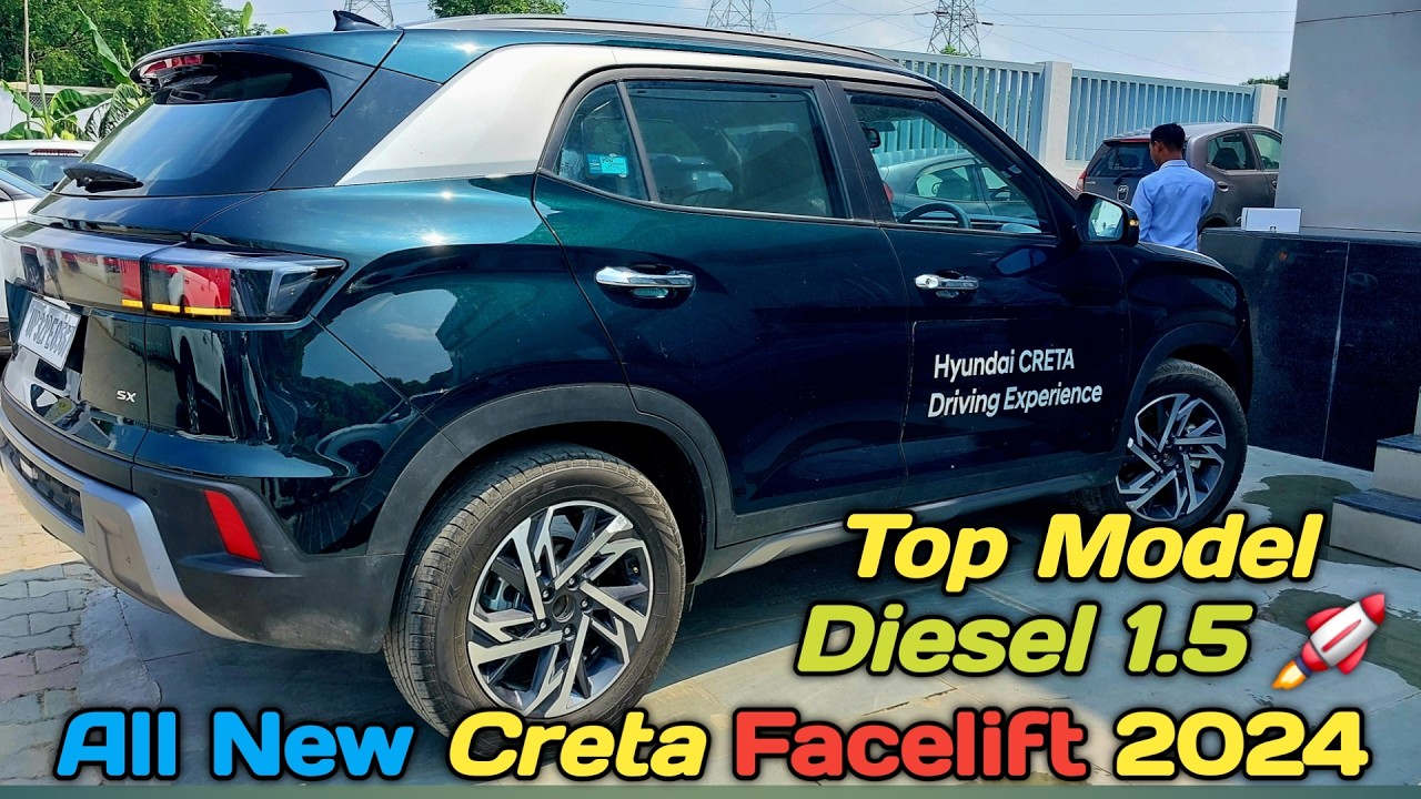 New Creta Facelift Top Model full review ️ - YouTube