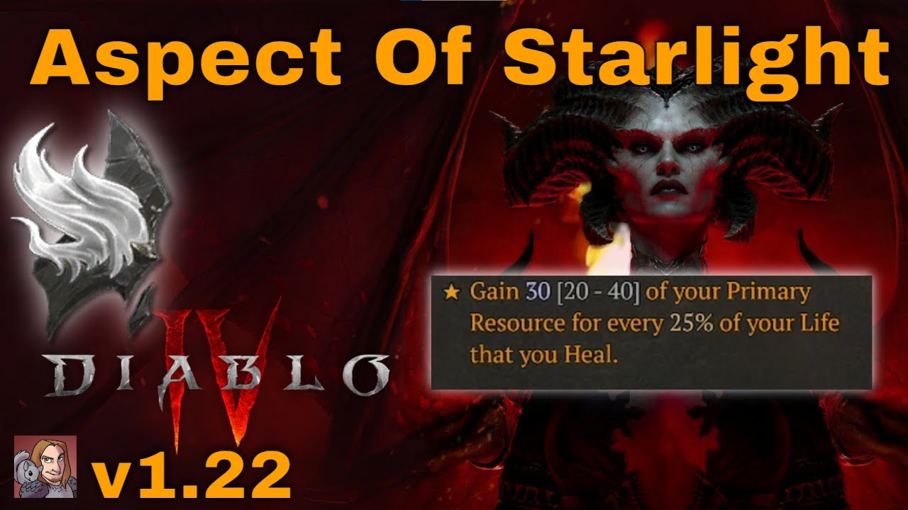 Diablo IV - Aspect of Starlight (Resource, All Classes)[Patch 1.22 ...