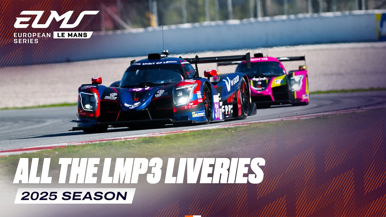 All The LMP3 liveries 🙌 I 4 Hours of Barcelona 2025 I ELMS - YouTube