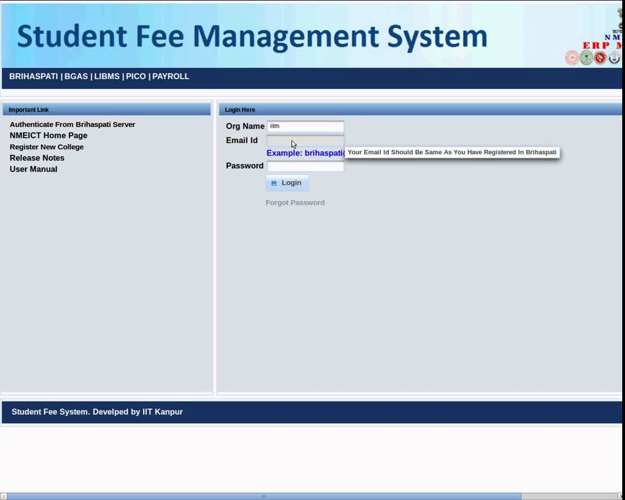 SFMS login page YouTube 720p - YouTube